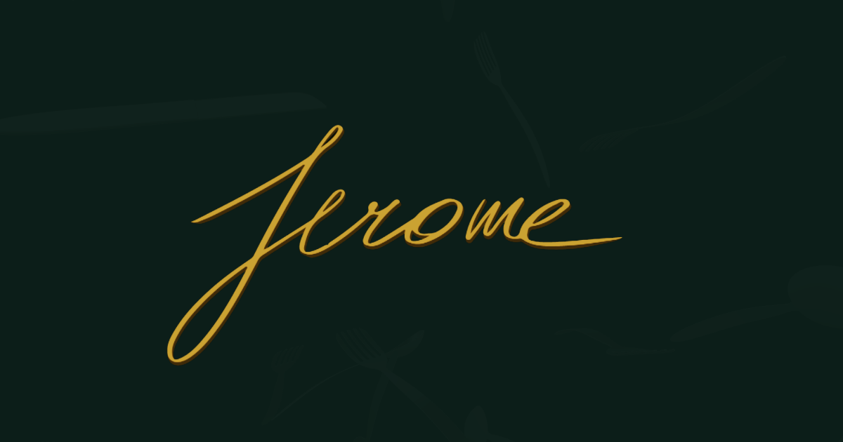 Jerome - Bistro in Diest | Chef Jente Van der Stappen